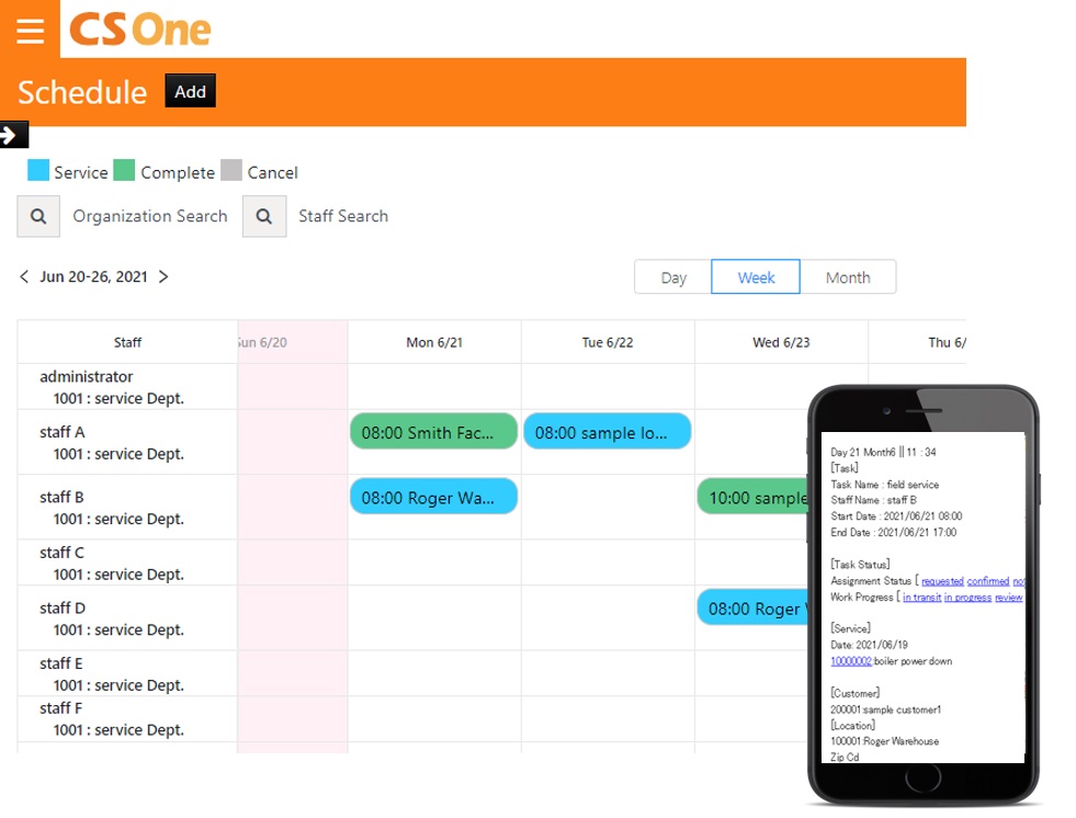 CSOne | CSOne is a web based software recommended for maintenance and ...